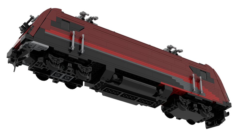 LEGO MOC locomotives électriques - ÖBB 1216 Railjet - MOC by Mimi68 ...