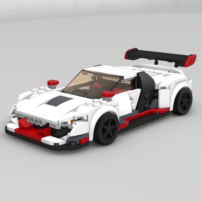 LEGO MOC Audi R8 GT3 by klara_mocs | Rebrickable - Build with LEGO
