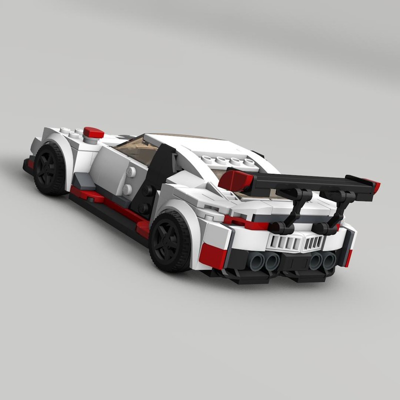 LEGO MOC Audi R8 GT3 by klara_mocs | Rebrickable - Build with LEGO