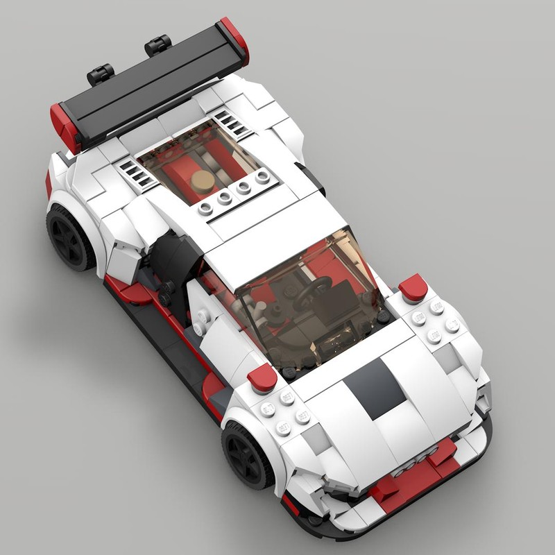 LEGO MOC Audi R8 GT3 by klara_mocs | Rebrickable - Build with LEGO