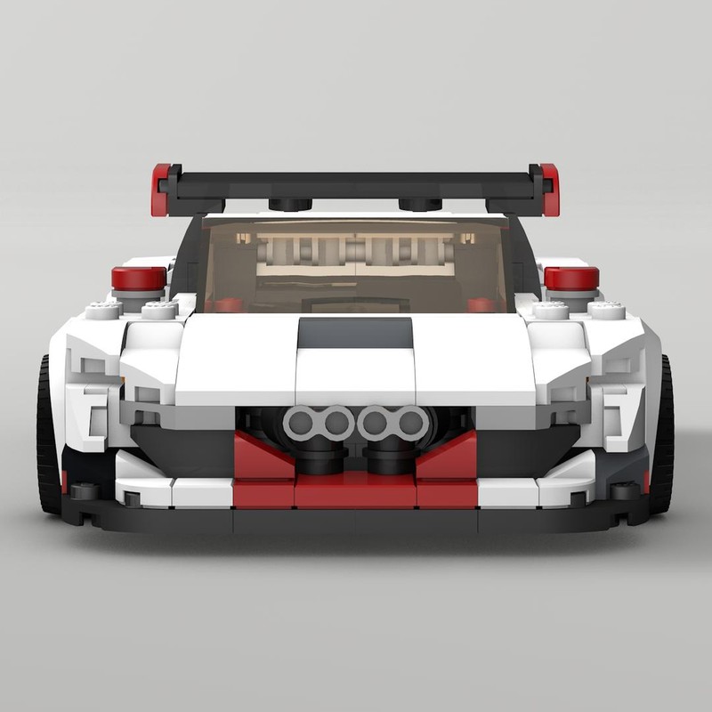 LEGO MOC Audi R8 GT3 by klara_mocs | Rebrickable - Build with LEGO