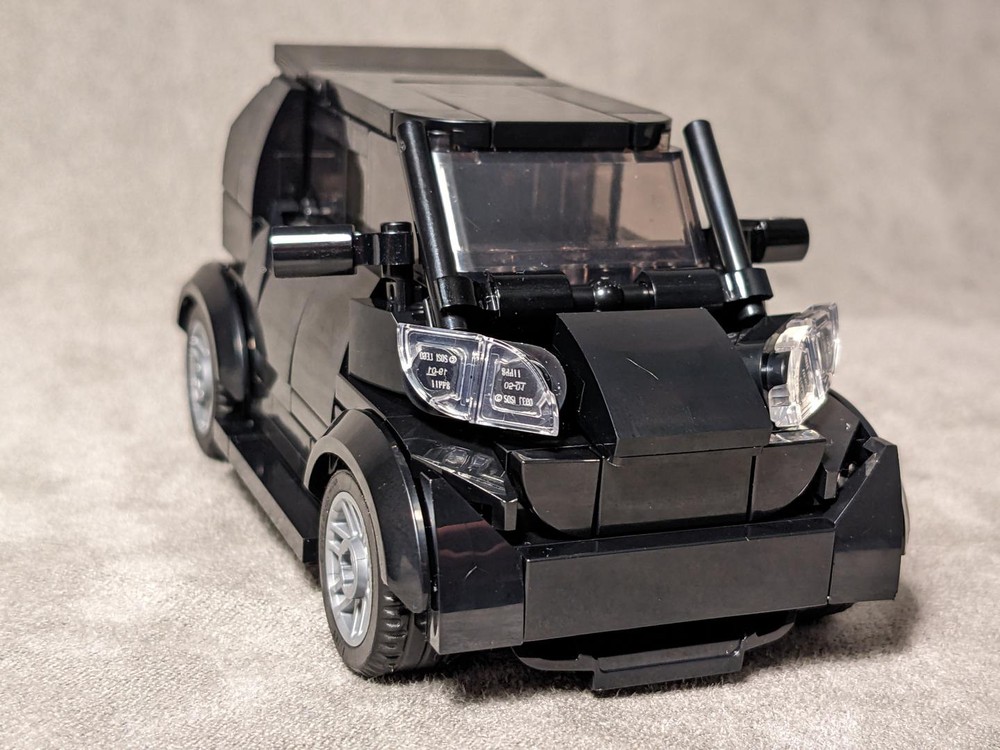 LEGO MOC Smart car black by destinationmoc | Rebrickable - Build with LEGO