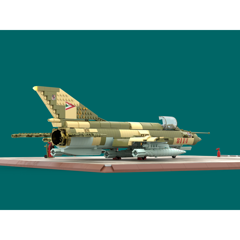 LEGO MOC MIG-21 Bis Fischbed L by Czifi | Rebrickable - Build with LEGO