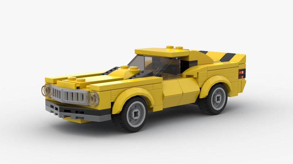 LEGO MOC-173513 Bumblebee Camaro 1977 by IronBricks17 | Rebrickable ...