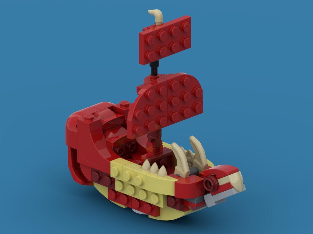 LEGO MOC 31145 Dragon Ship by Dafeld | Rebrickable - Build with LEGO