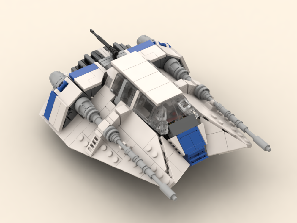 LEGO MOC T-47 Kenobi Version Snowspeeder - Minifig Scale by AlexKipodre ...