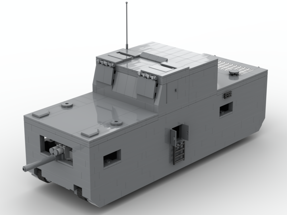 LEGO MOC CT-1 Chonk Tonk by NinjaGamer_5 | Rebrickable - Build with LEGO