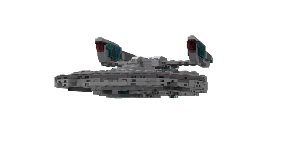 LEGO MOC Echelon-Class Starship USS Sternbach by LegendAJ | Rebrickable ...