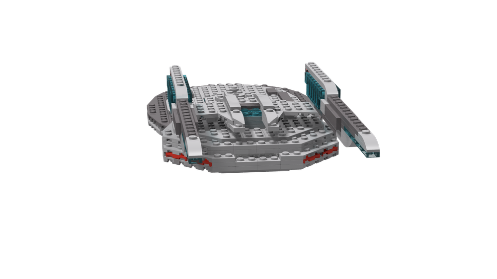 LEGO MOC Echelon-Class Starship USS Sternbach by LegendAJ | Rebrickable ...