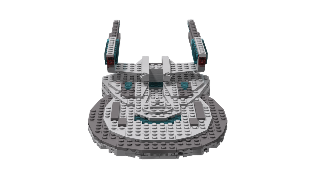 LEGO MOC Echelon-Class Starship USS Sternbach by LegendAJ | Rebrickable ...