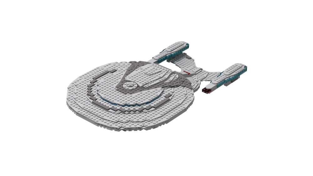 LEGO MOC Ross-Class Starship USS Archer by LegendAJ | Rebrickable ...