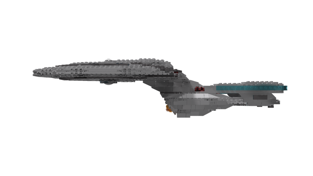 LEGO MOC Ross-Class Starship USS Archer by LegendAJ | Rebrickable ...