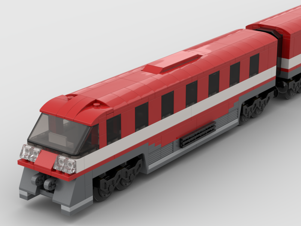 LEGO MOC Regional Rapid Express train by Aspirin_1 | Rebrickable ...