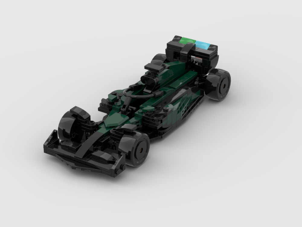 LEGO MOC Lego Aston Martin AMR24 F1 car by Tom designs | Rebrickable ...