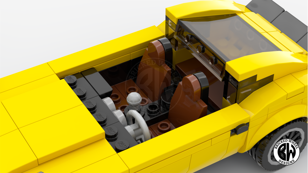LEGO MOC 1969 Datsun 240Z by BrickedWheel | Rebrickable - Build with LEGO