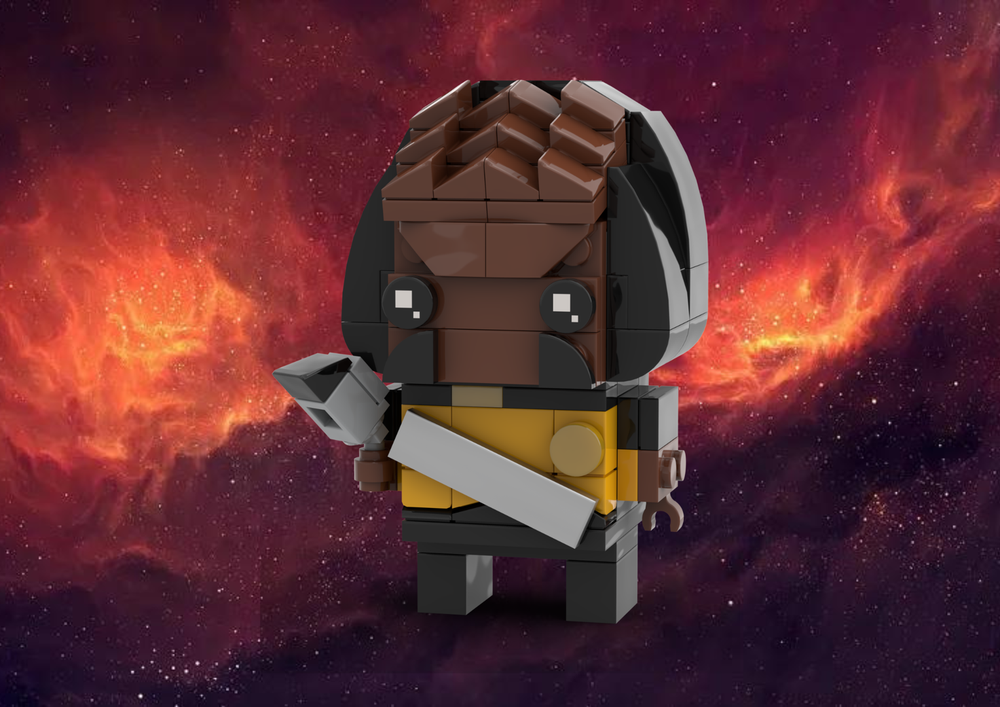 LEGO MOC Lt. Worf by RetroBrix | Rebrickable - Build with LEGO