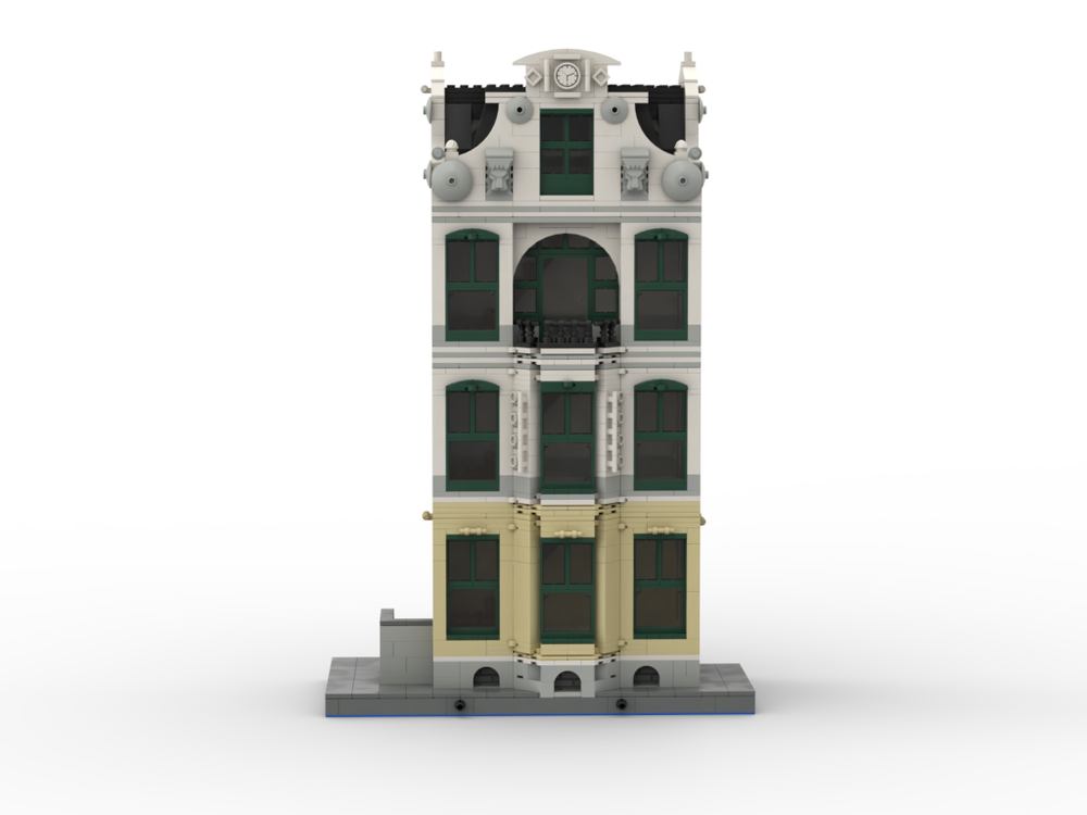 LEGO MOC Bay Window Canal House by Knob van Brick | Rebrickable - Build ...