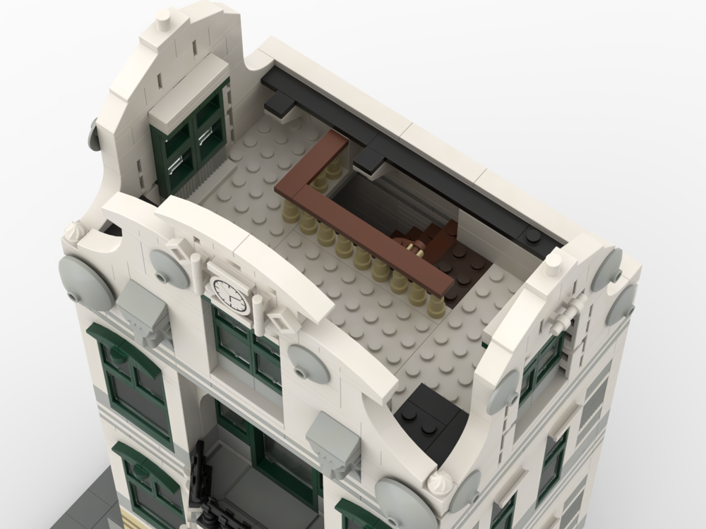LEGO MOC Bay Window Canal House by Knob van Brick | Rebrickable - Build ...