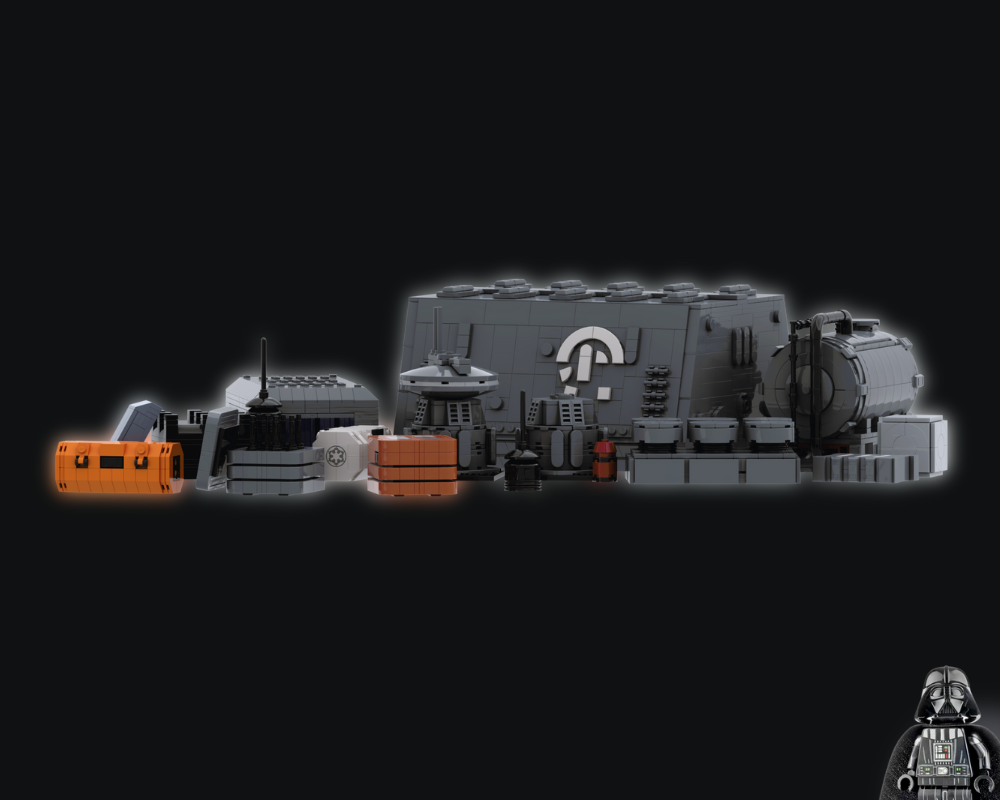 LEGO MOC Galactic Empire - Crates, Containers & Structures by ...