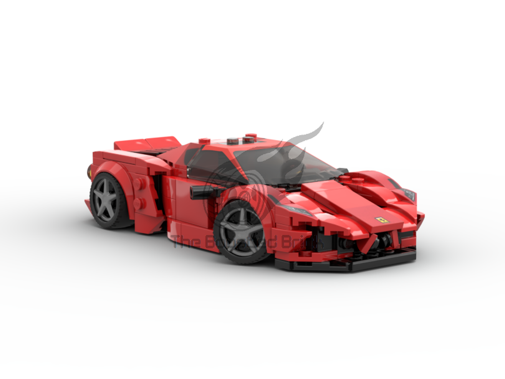 LEGO MOC Ferrari Enzo by TheBoostedBrick | Rebrickable - Build with LEGO