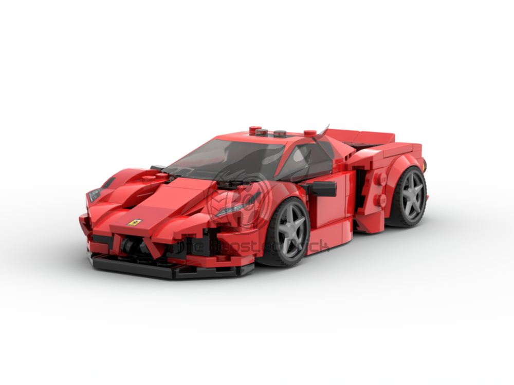LEGO MOC Ferrari Enzo by TheBoostedBrick | Rebrickable - Build with LEGO