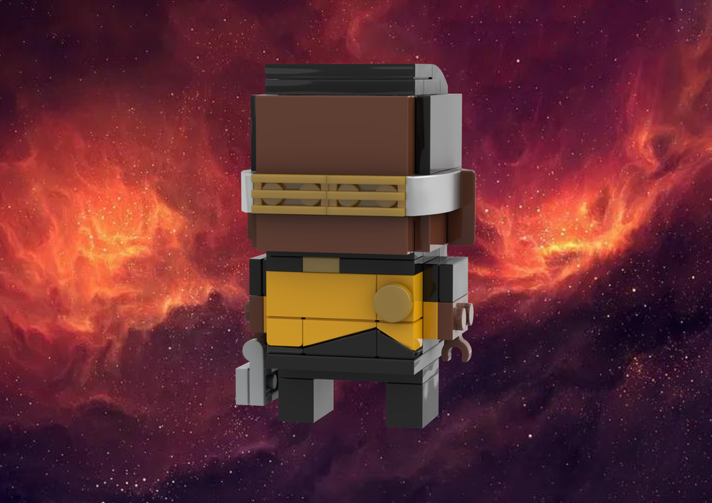 LEGO MOC Lt. Cmdr. Geordi La Forge by RetroBrix | Rebrickable - Build ...