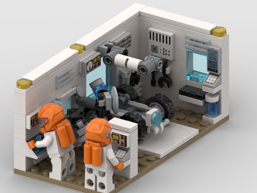 LEGO MOC Roller Recon Robot Repair by t-nova | Rebrickable - Build with ...