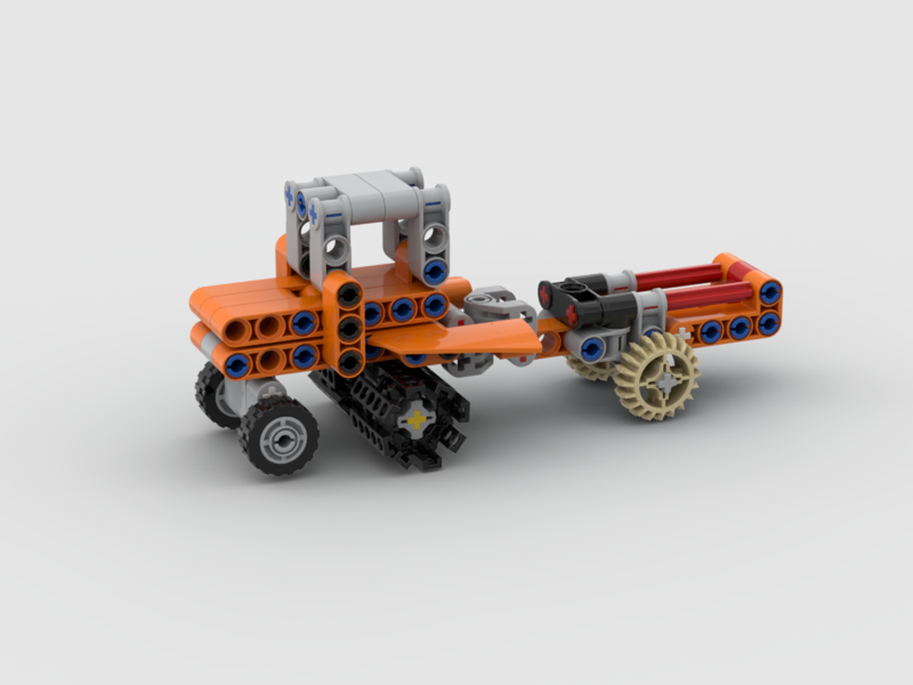 LEGO MOC Mini tractor by turlog | Rebrickable - Build with LEGO