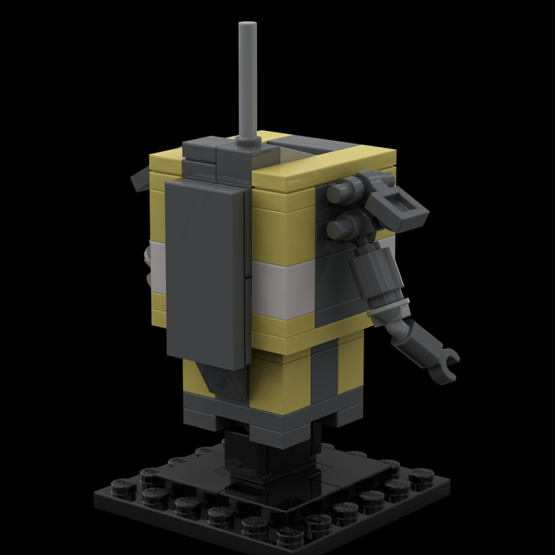 LEGO MOC CL4P-TP (Claptrap) Brickheadz (Borderlands) by ...