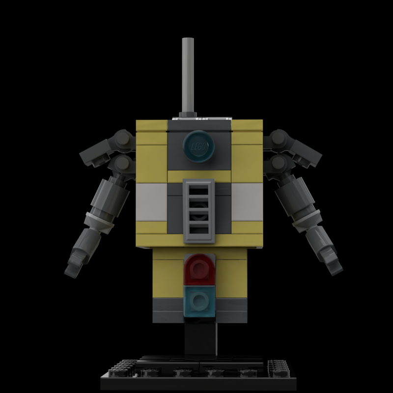 LEGO MOC CL4P-TP (Claptrap) Brickheadz (Borderlands) by ...