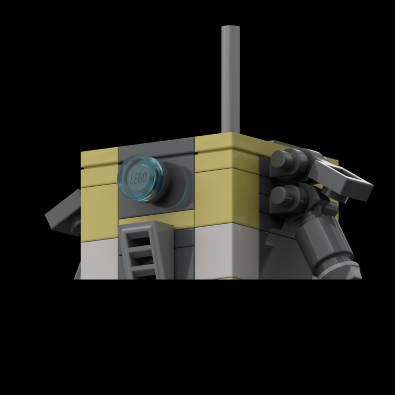 LEGO MOC CL4P-TP (Claptrap) Brickheadz (Borderlands) by ...