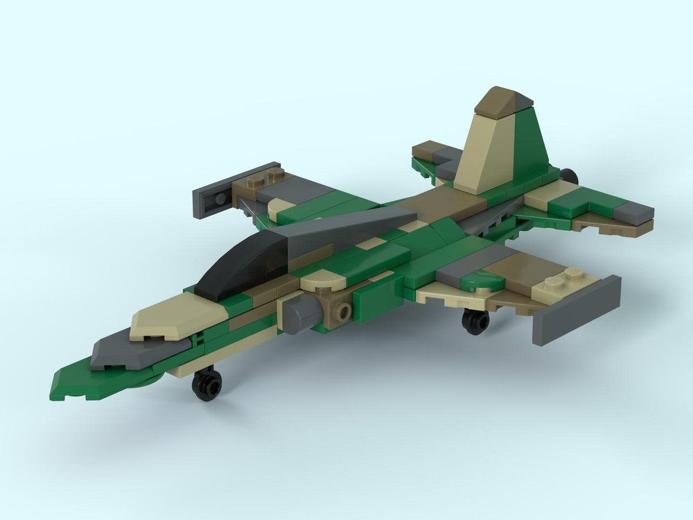 LEGO MOC Northrop F-5E Tiger/Mig 28 by Adventurehill1 | Rebrickable ...