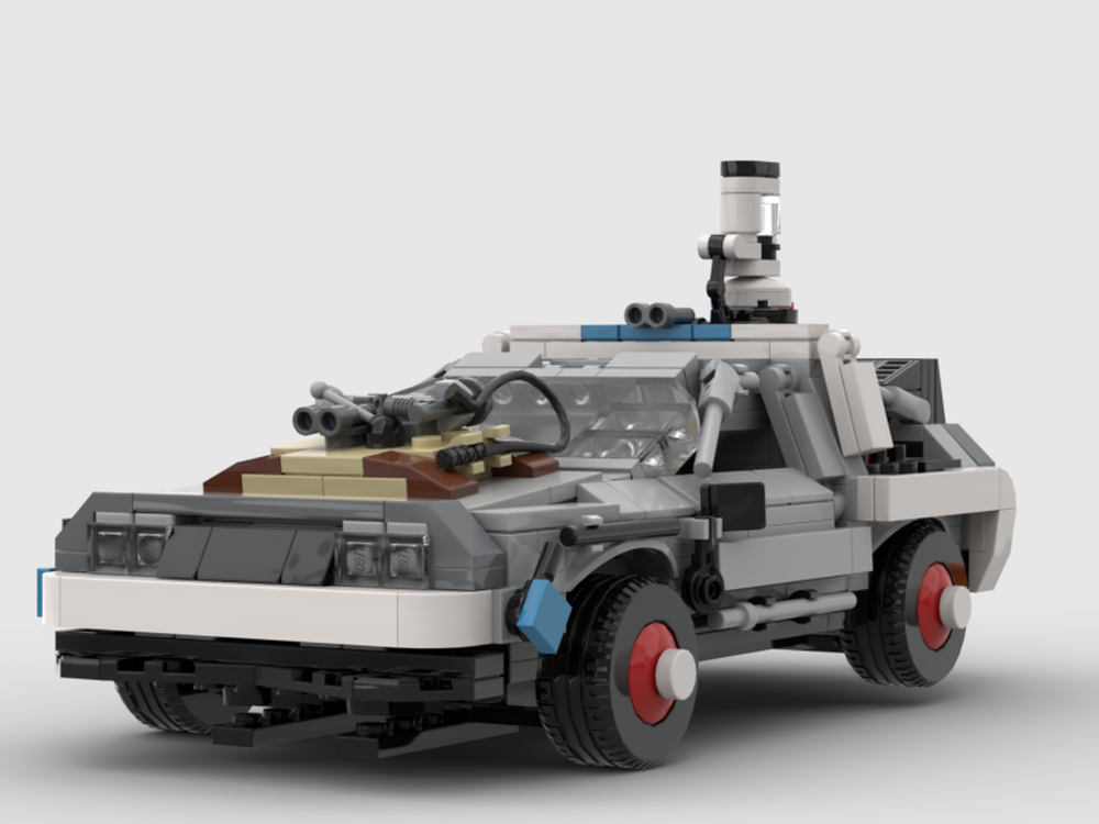 LEGO MOC delorean time machine 2.0 3 versiones by bendymariosonicfan4 ...