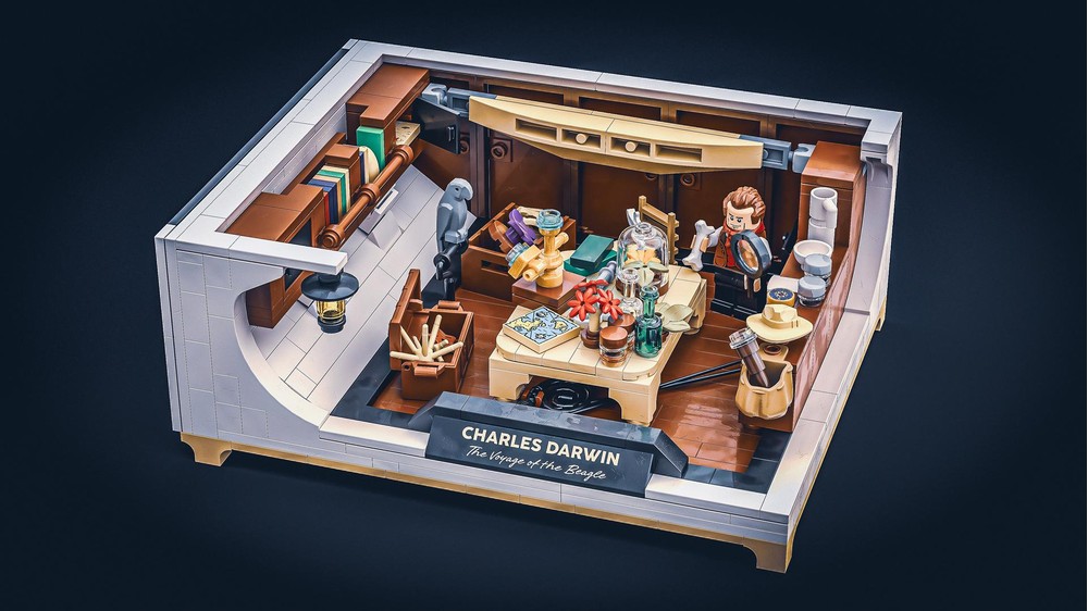 LEGO MOC Charles Darwin - The Voyage of the Beagle by mukkinn ...