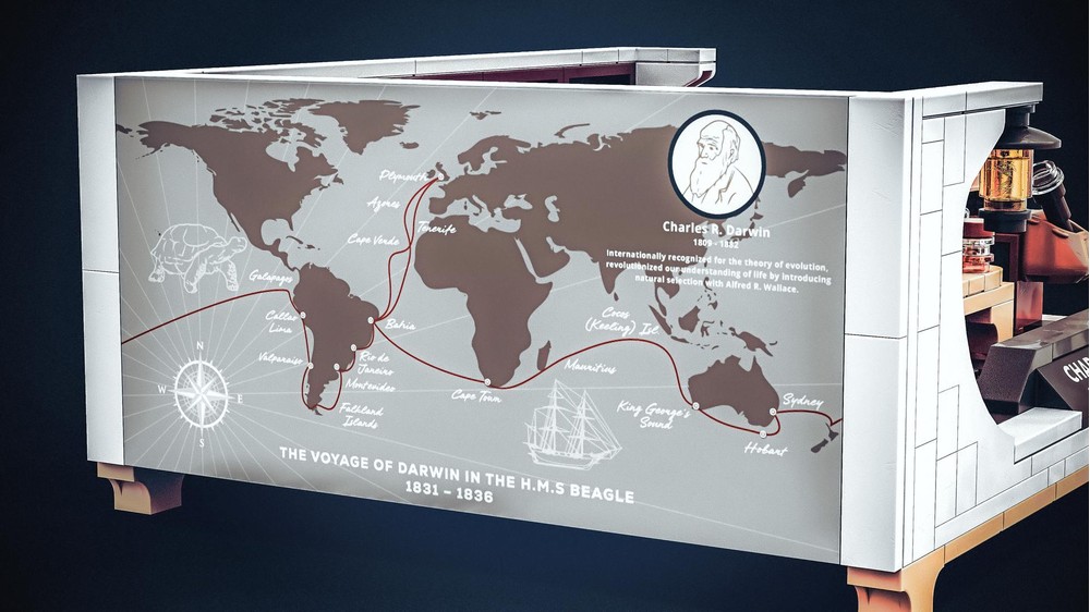 LEGO MOC Charles Darwin - The Voyage of the Beagle by mukkinn ...