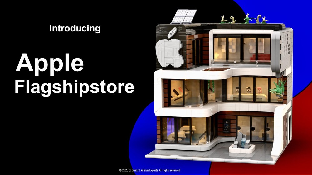 LEGO MOC Apple Store | Modular Series | AllirvinExperts by ...