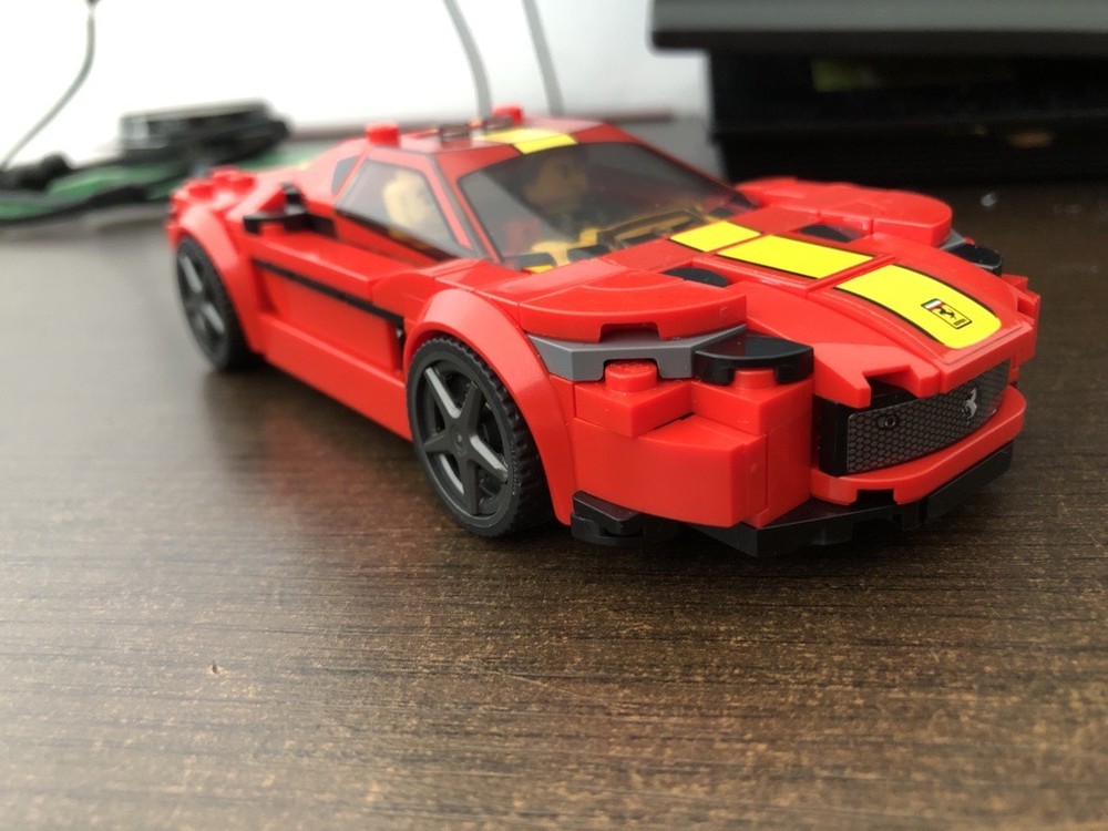 LEGO MOC 76914 Ferrari 296 by ZacMontesquieu | Rebrickable - Build with ...