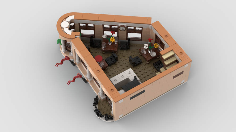 LEGO MOC LEGO Boutique Hotel (10297) Additional Floor Restaurant by ...