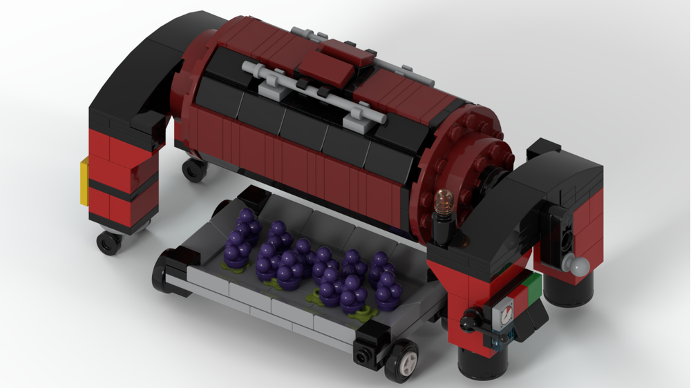 LEGO MOC Wine press by Leandrider | Rebrickable - Build with LEGO