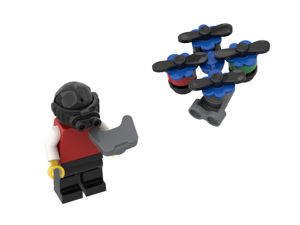 Lego Moc Fpv Drone By Mrak Rebrickable Build With Lego