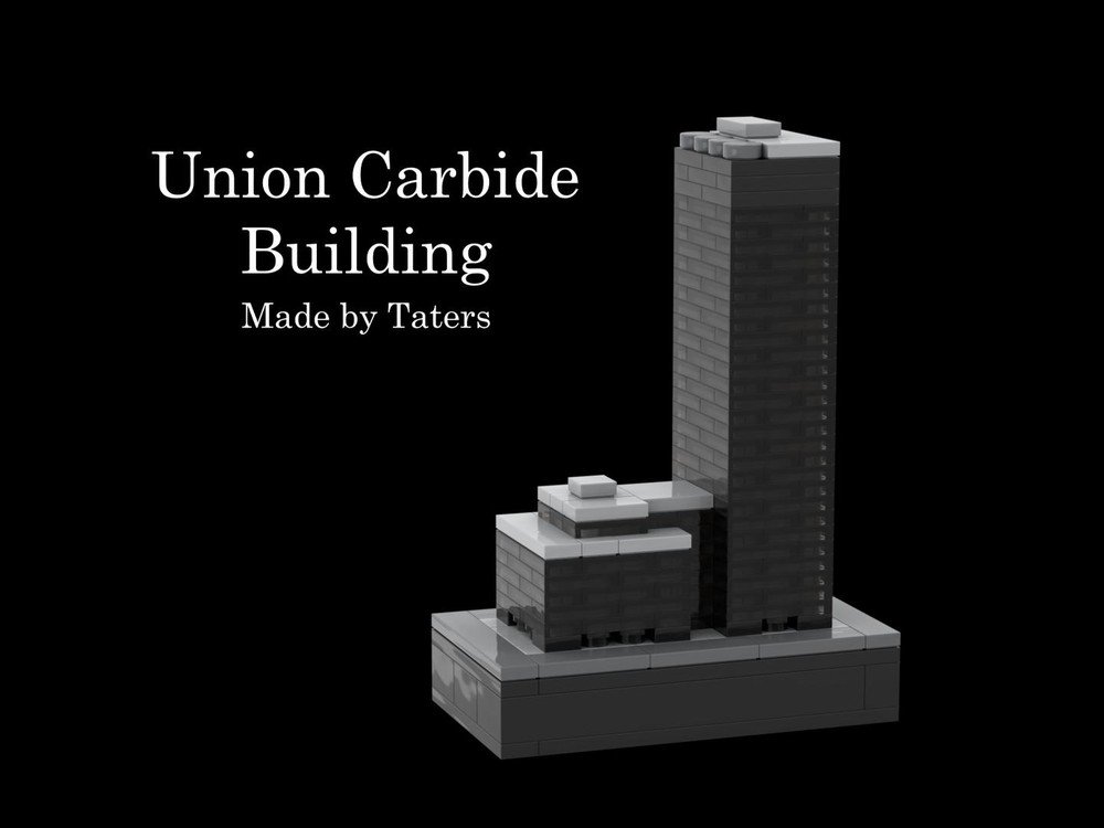 LEGO MOC Union Carbide Building|270 Park Avenue by Taters | Rebrickable ...