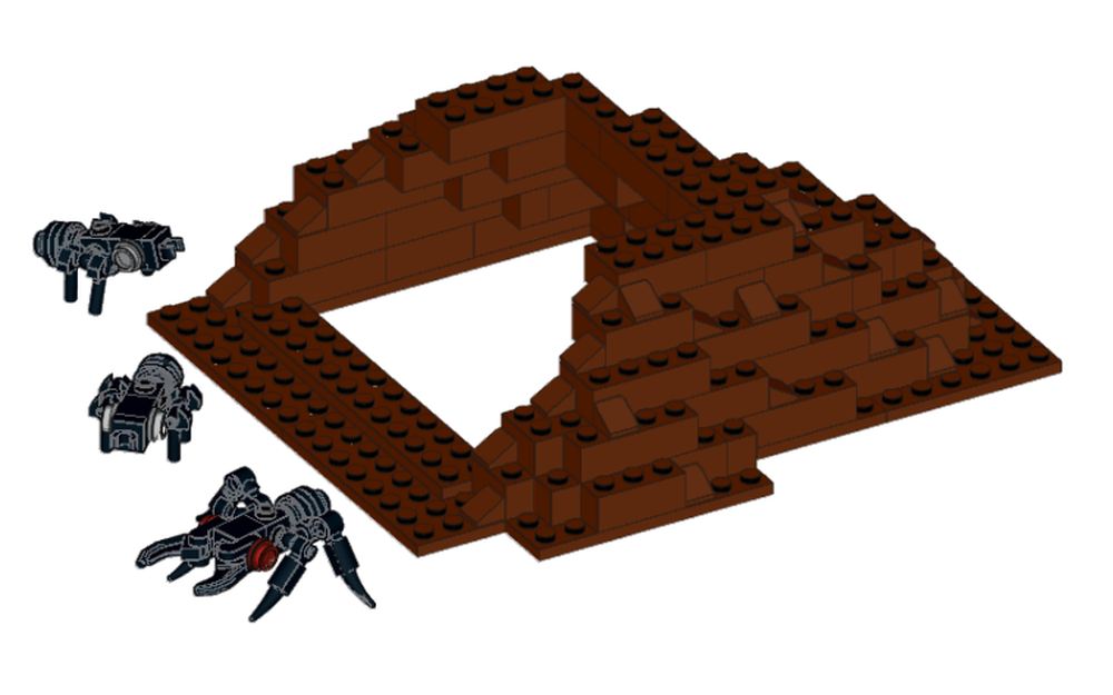 LEGO MOC (G) - The Black Anthill by Groundedbuilder | Rebrickable ...