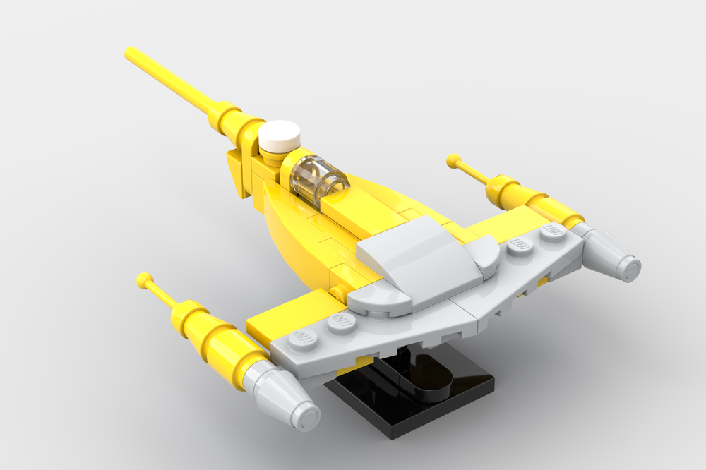 LEGO MOC micro naboo n1 starfighter by lottiesbricks | Rebrickable ...