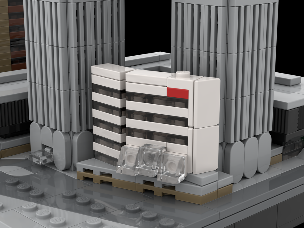 LEGO MOC World Trade Center (1987-2001) by Taters | Rebrickable - Build ...