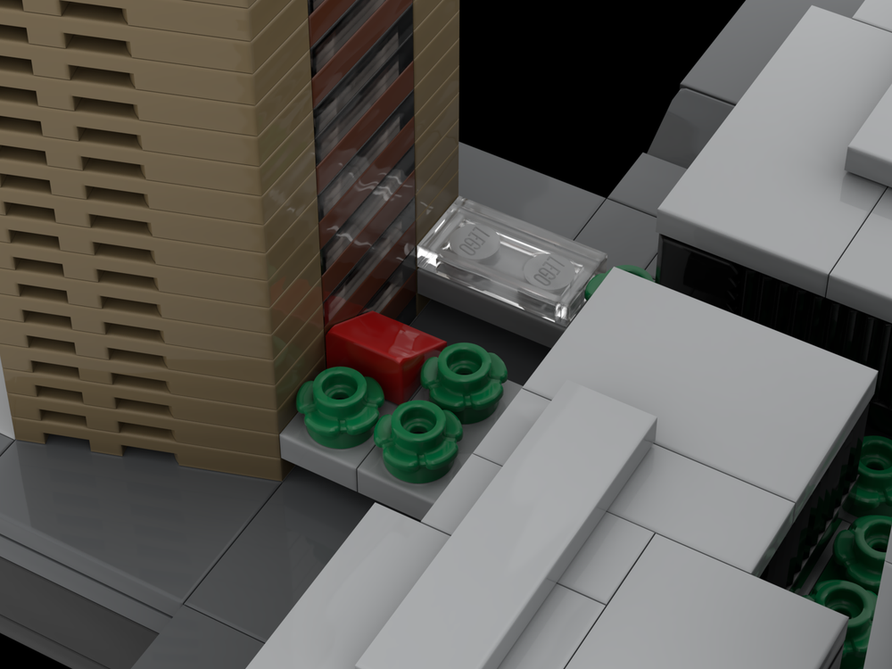 LEGO MOC World Trade Center (1987-2001) by Taters | Rebrickable - Build ...