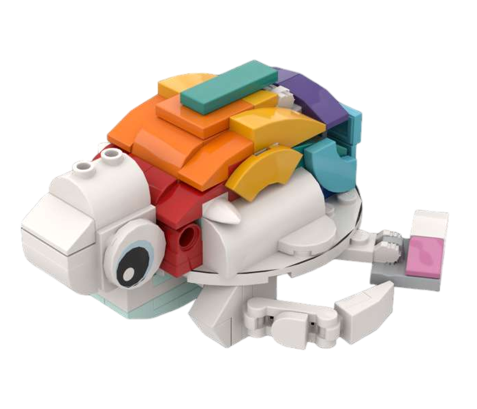 LEGO MOC 31140 Sea Turtle by thesubtlenerd | Rebrickable - Build with LEGO