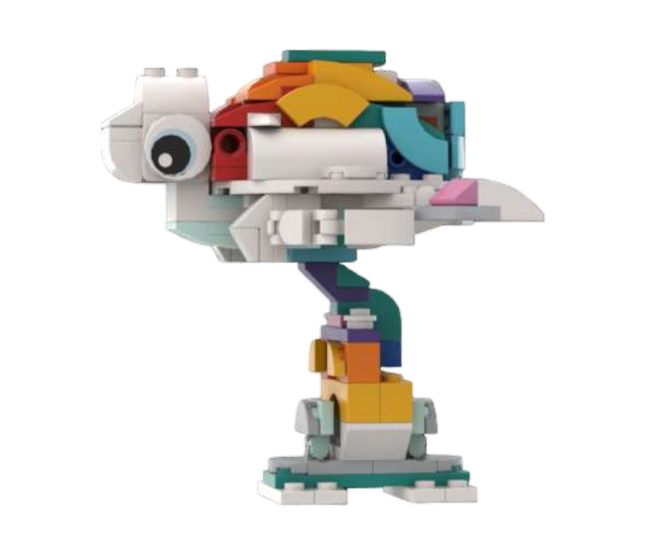 LEGO MOC 31140 Sea Turtle by thesubtlenerd | Rebrickable - Build with LEGO