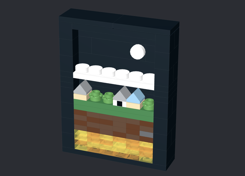 LEGO MOC Earth's layers by nibman_bricks | Rebrickable - Build with LEGO