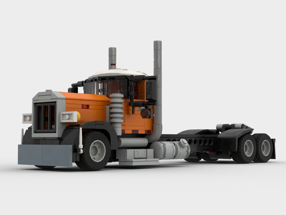 LEGO MOC Peterbilt Day Cab by owstin | Rebrickable - Build with LEGO