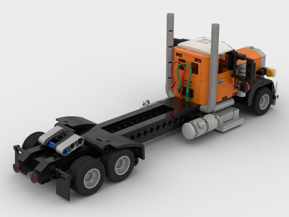 LEGO MOC Peterbilt Day Cab by owstin | Rebrickable - Build with LEGO